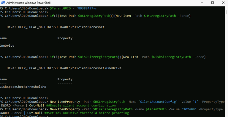 OneDrive & RemoteApp AVD – Jean-Loup & Azure