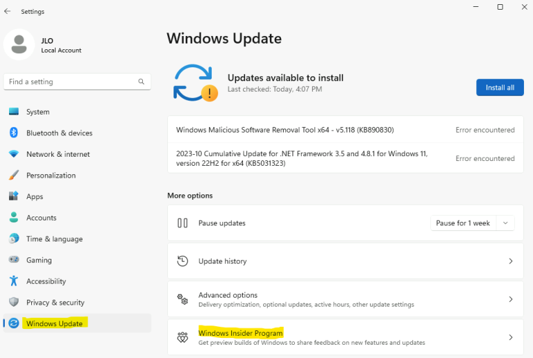 OneDrive & RemoteApp AVD – Jean-Loup & Azure