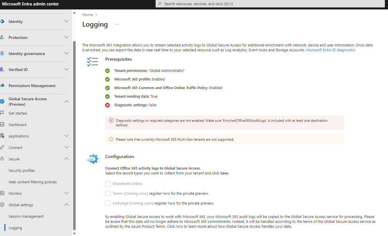 Microsoft 365 via Global Secure Access – Jean-Loup & Azure