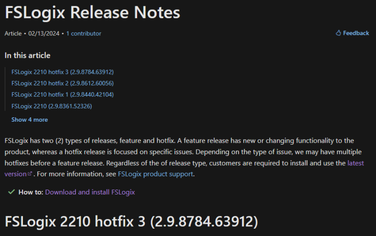 FSLogix sont nos amis 🙏! – Jean-Loup & Azure