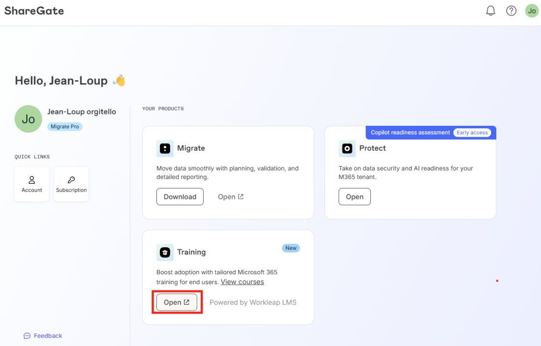 Migrez vos données 365 avec ShareGate ! – Jean-Loup & Azure