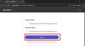 Installation de Teslamate – Jean-Loup & Azure