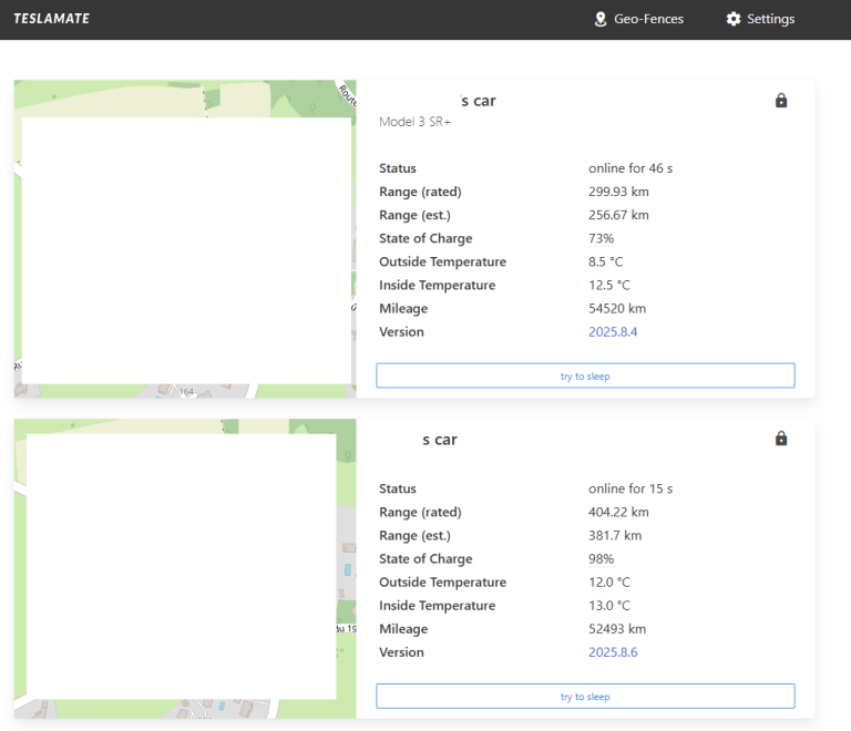 Installation de Teslamate – Jean-Loup & Azure